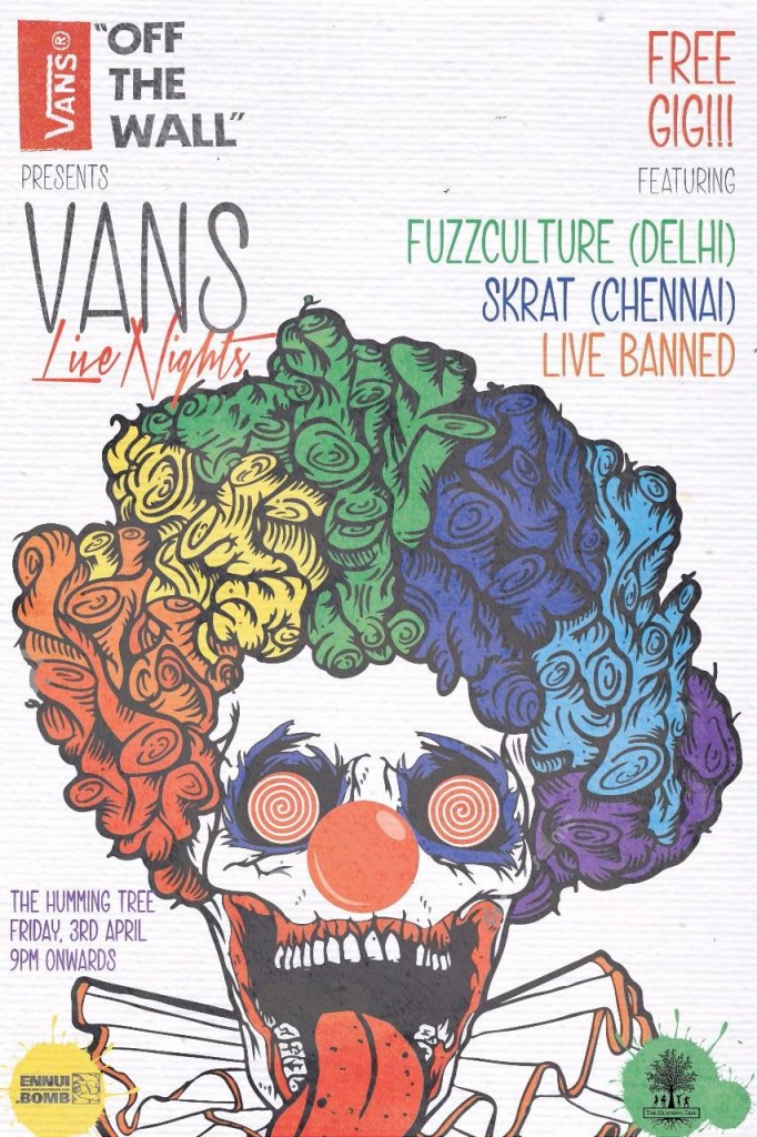 FuzzCulture, Skrat and Live Banned at The Humming Tree, Bangalore ...